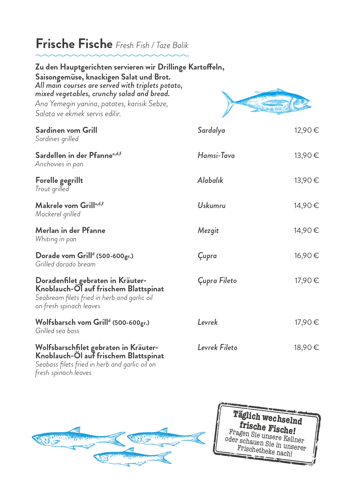 SPEISEN & GETRÄNKE – Delphin Berlin