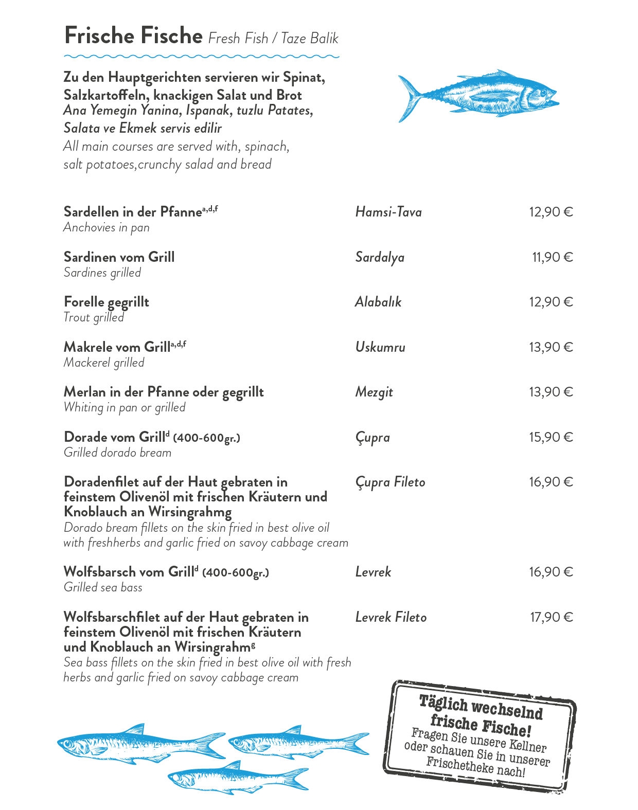SPEISEN & GETRÄNKE – Delphin Berlin